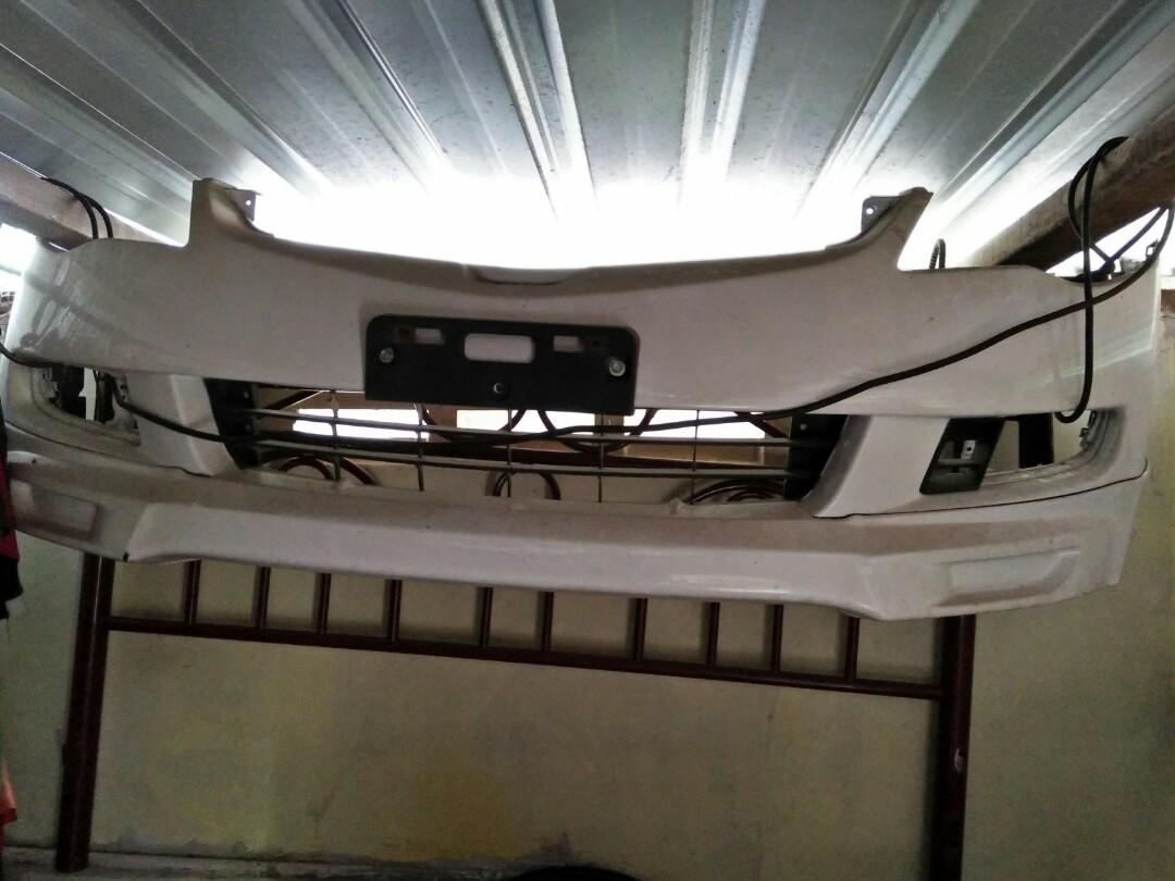 Honda Civic FD2 front bumper with lips, Auto Accessories on Carousell