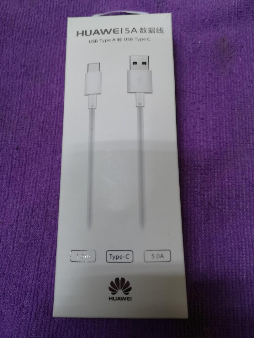 Huawei type c 5a cable, Mobile Phones & Gadgets, Mobile & Gadget ...