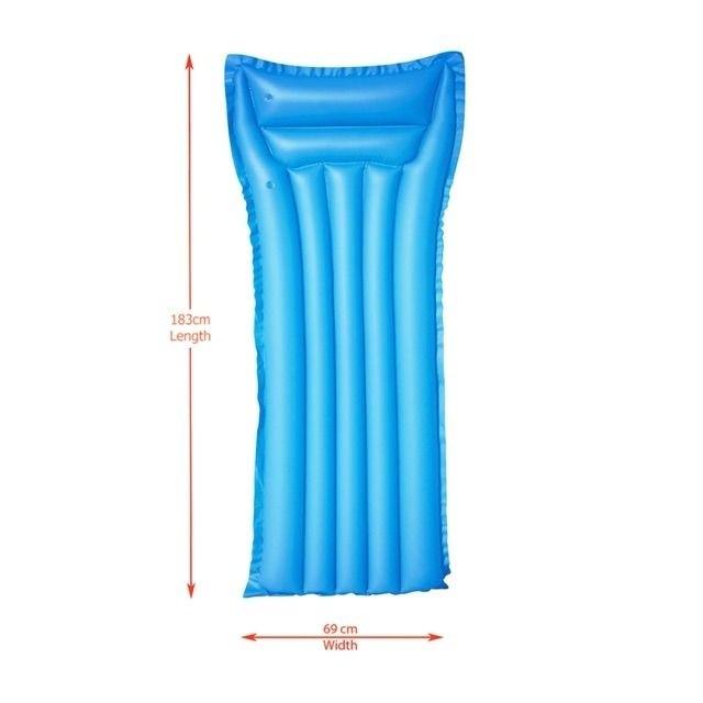 Inflatable Lilo Pool Float Water Bed Pool Bed Lazy Bed Rest Bed, Sports ...