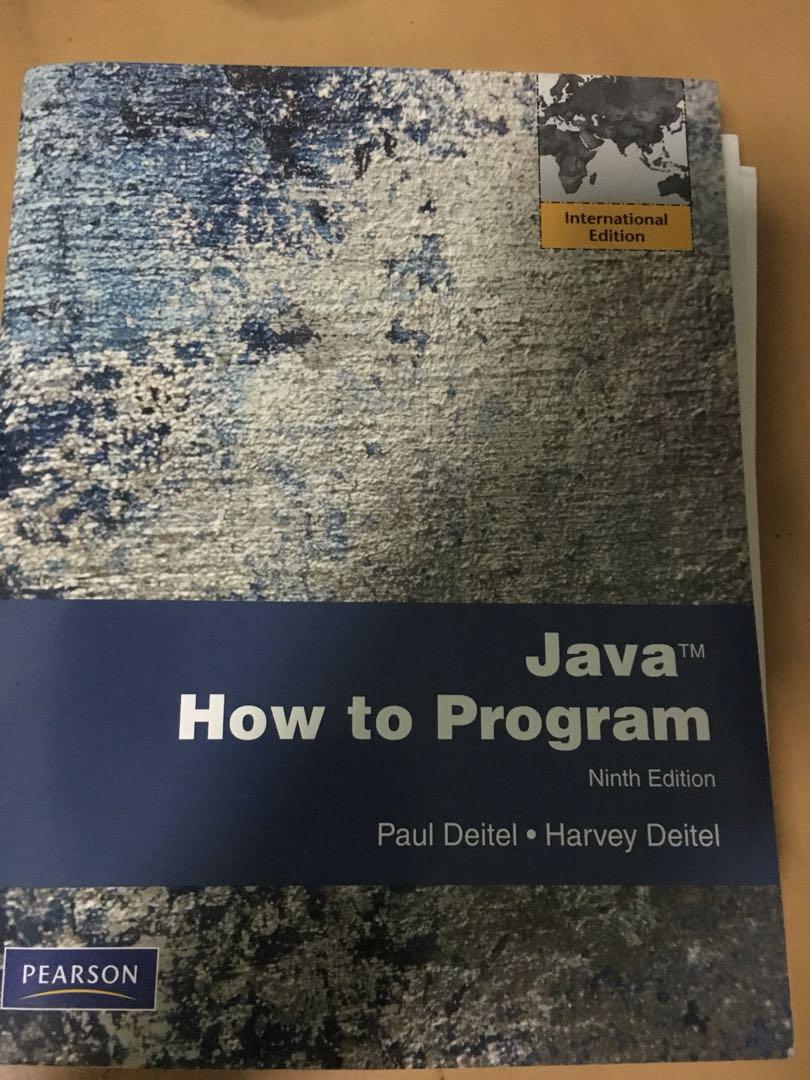 Java How To Progrm Hobbies And Toys Books And Magazines Assessment Books On Carousell 