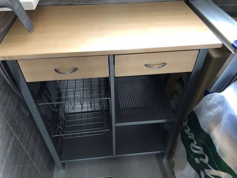 Kitchen side table, Furniture & Home Living, Furniture, Tables & Sets ...