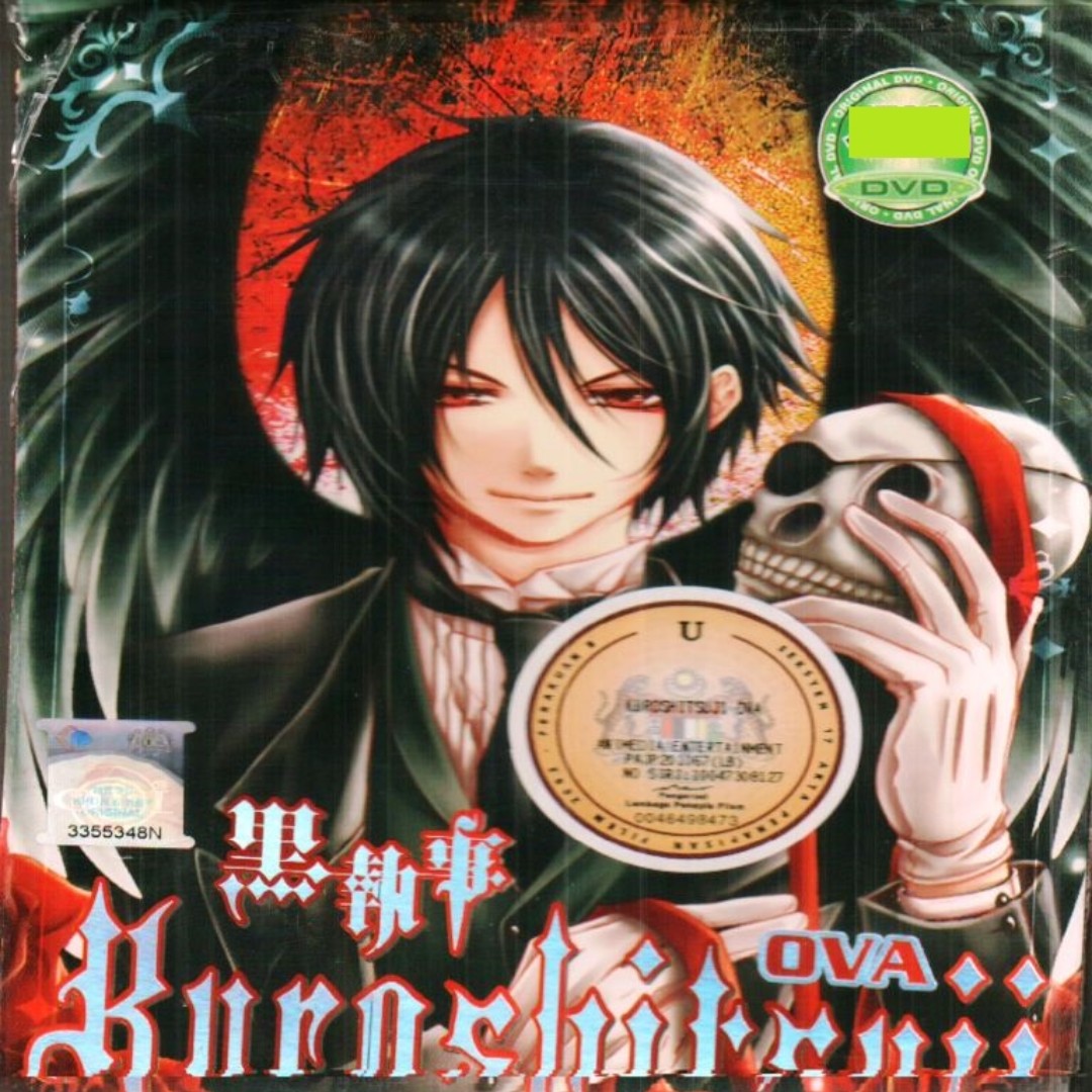 Kuroshitsuji Ova Anime DVD, Hobbies & Toys, Music & Media, CDs & DVDs ...