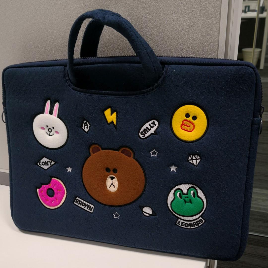 Line friends Laptop Bag, Women's Fashion, Bags & Wallets, Tote Bags on ...