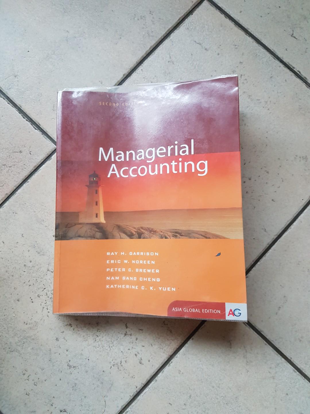 Managerial Accounting textbook, Hobbies & Toys, Books & Magazines ...