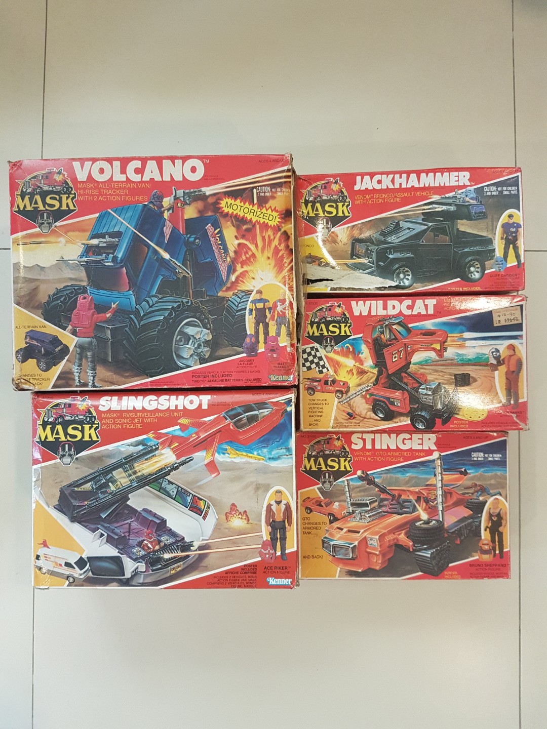M.A.S.K toy sets, Hobbies & Toys, Toys & Games on Carousell