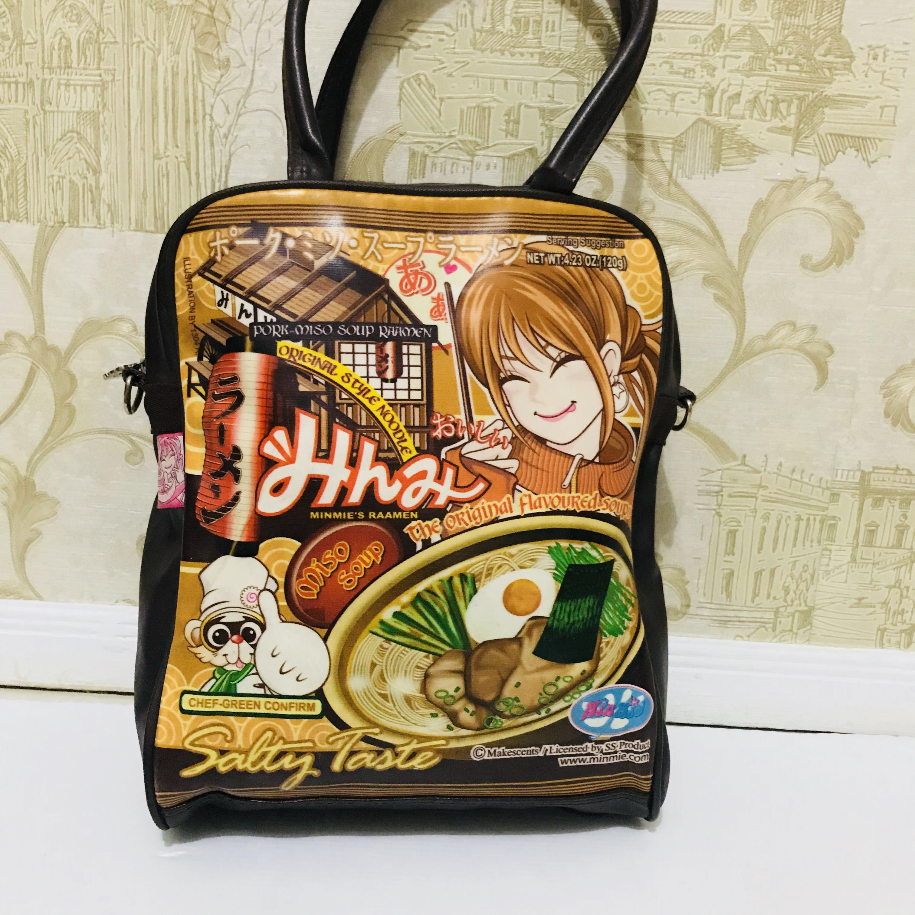 Minmie Chocolate Bag, Fesyen Wanita, Tas & Dompet di Carousell