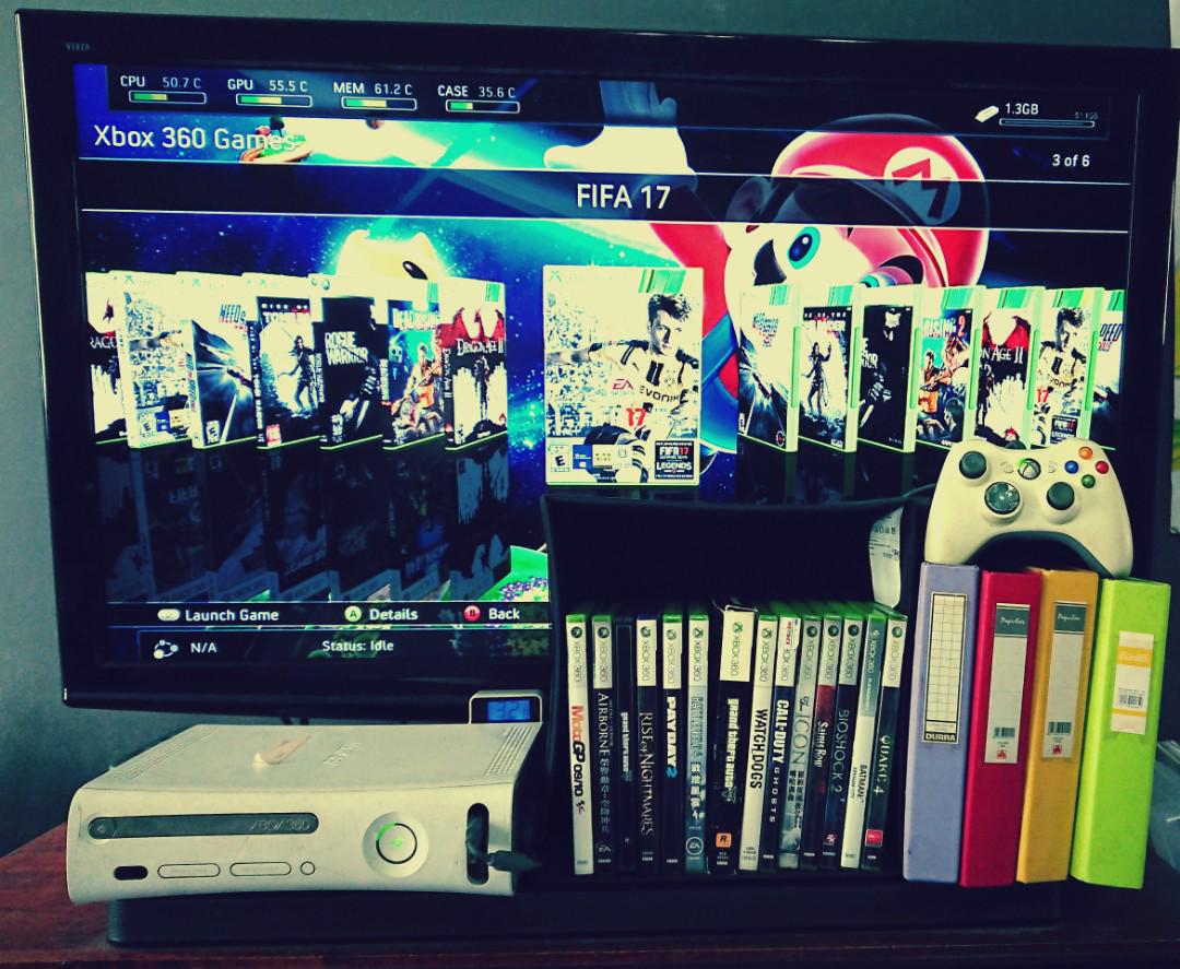 Modded XBox 360, Video Gaming, Video Game Consoles, Xbox on Carousell