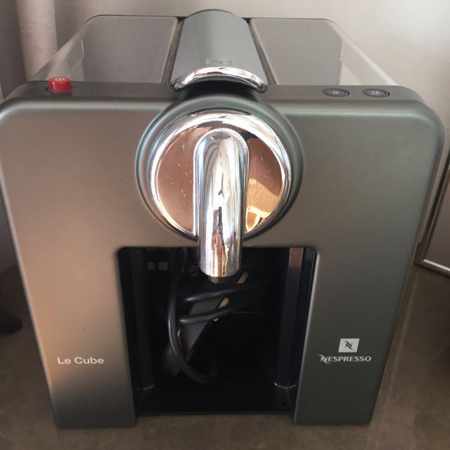 Nespresso Lecube, TV & Home Appliances, Kitchen Appliances, Coffee ...
