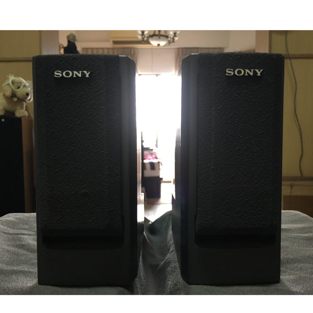 Sony SS-V305 Two Pieces Home Theater Surround Speakers (8 Ohms ...