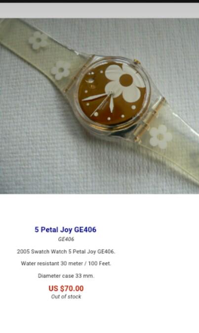 Swatch swiss 2004, Women's Fashion, Watches & Accessories, Watches on ...