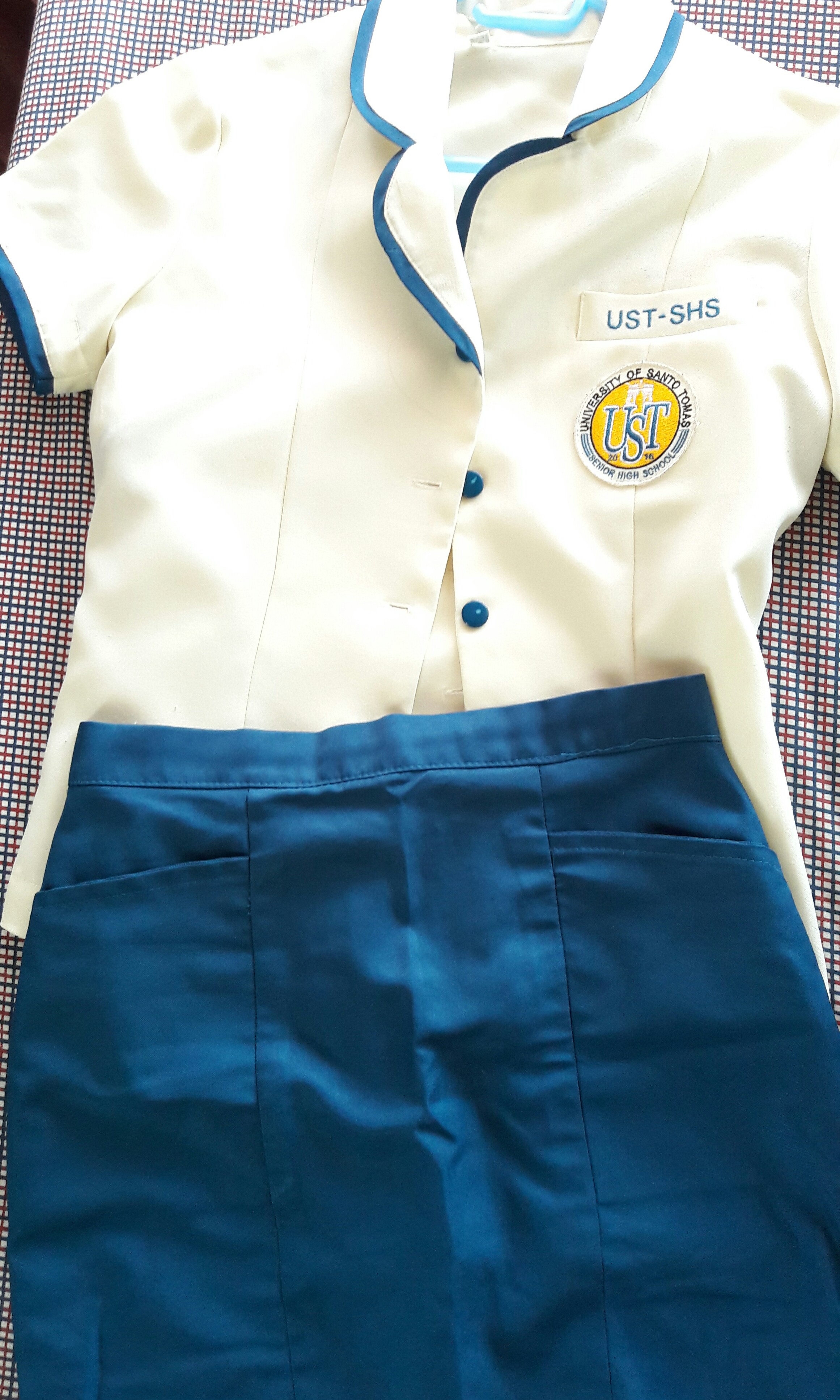 (SET) UST SHS TYPE A UNIFORM (MEDIUM), Women's Fashion, Dresses & Sets ...