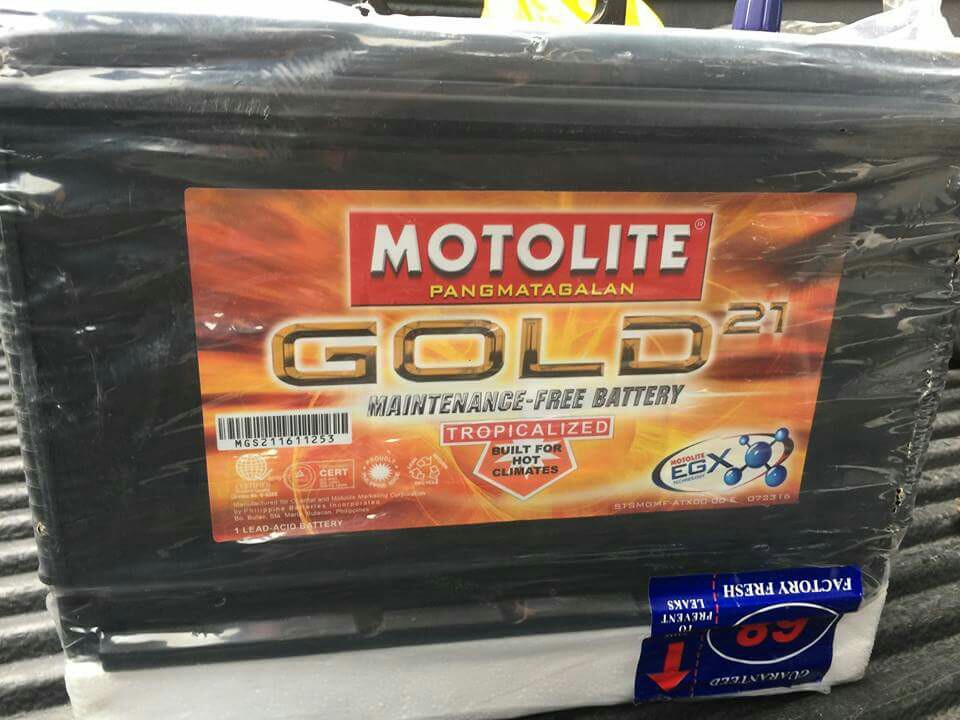 3SMF Motolite Gold (Brand New), Car Parts & Accessories on Carousell