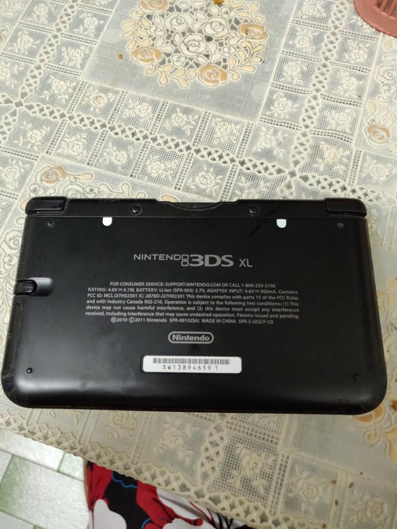 Black Original 3DS XL, Video Gaming, Video Game Consoles, Nintendo on ...