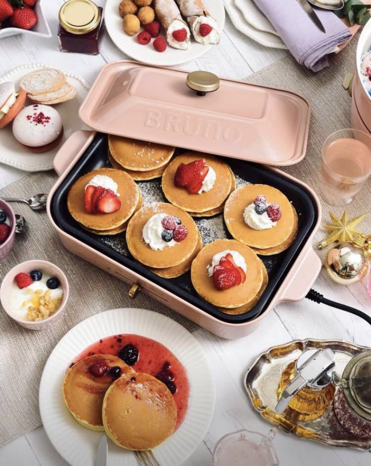 *BNIB* Bruno Compact Hot Plate in Limited Edition Shimmer Sakura Pink ...