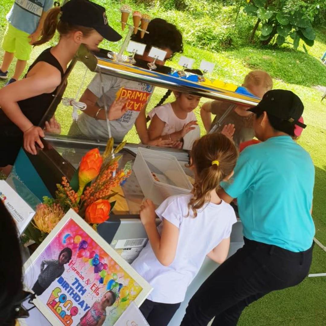 Ice Cream Booth Buffet / Live Station / Catering - 1st & Only Mini Ice ...