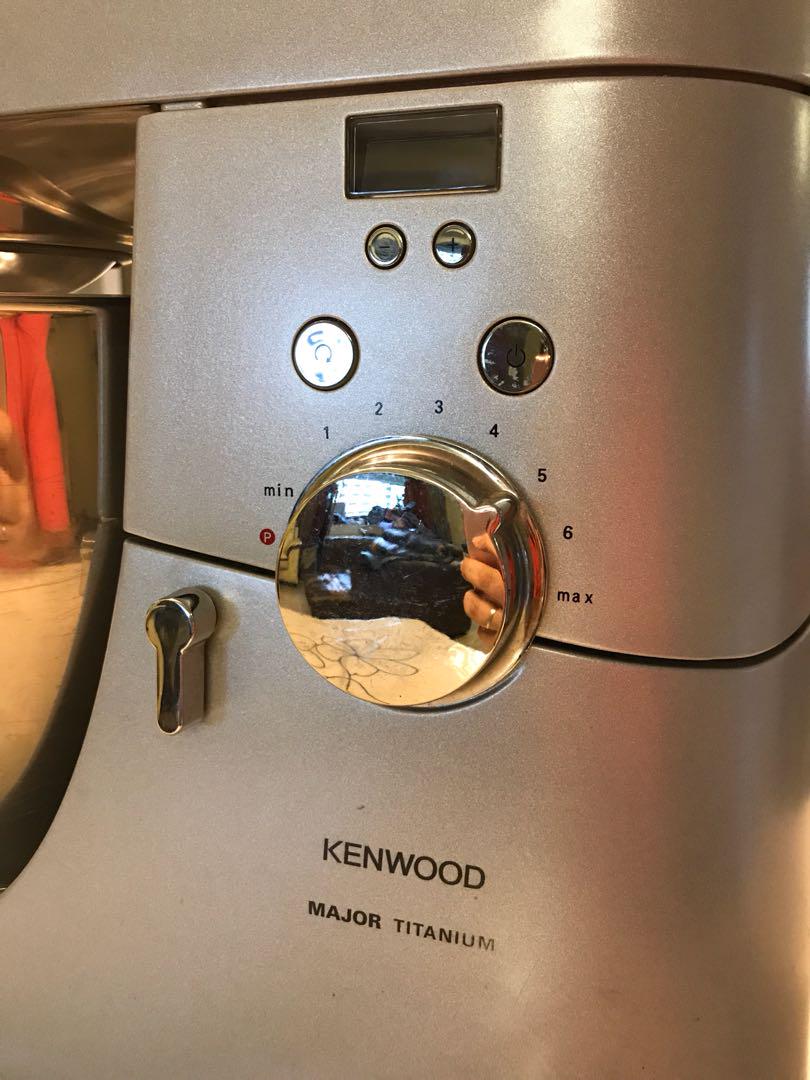Kenwood Major Titanium Mixer, TV & Home Appliances, Kitchen Appliances ...