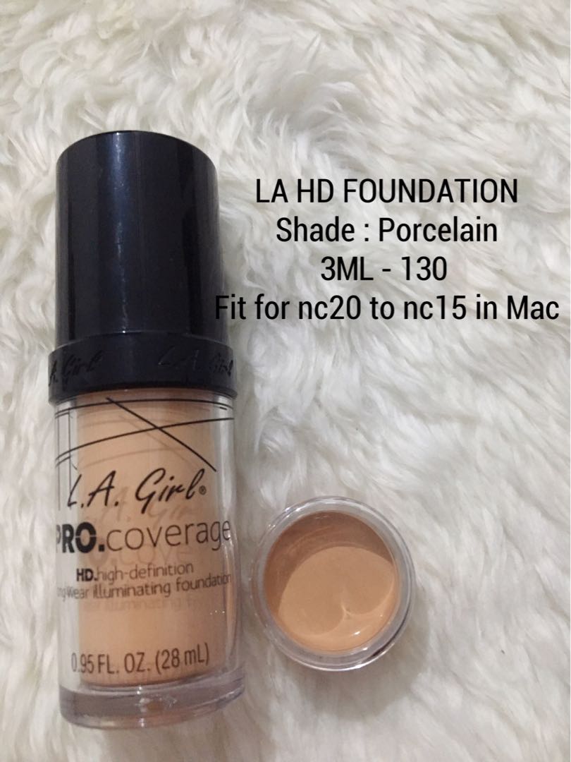 LA GIRL FOUNDATION Porcelain, Beauty & Personal Care, Face, Makeup on ...