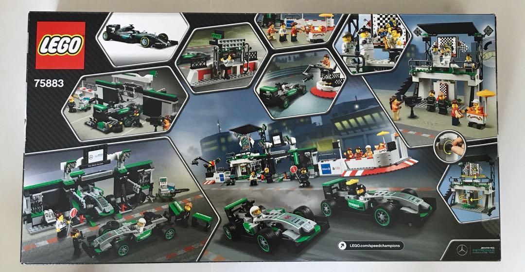 Lego 75883 Mercedes AMG Petronas Formula One Team, Toys & Games, Bricks ...