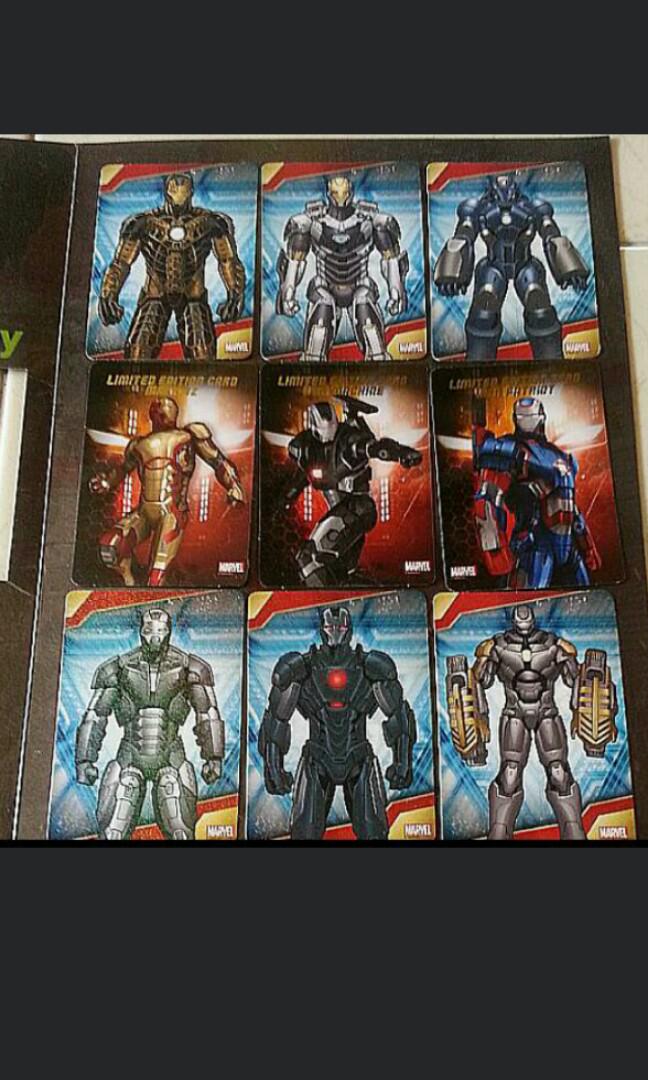 Marvel Iron man Limited Edition collectible card, Hobbies & Toys, Toys ...