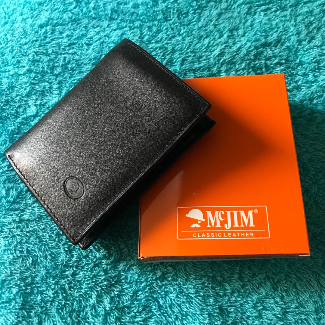 McJim bifold wallet with coin compartment, Women's Fashion, Bags ...