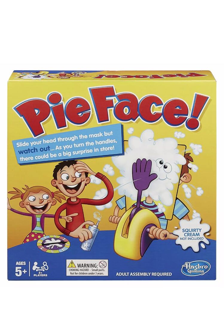 Pie Face Game, Hobbies & Toys, Toys & Games on Carousell