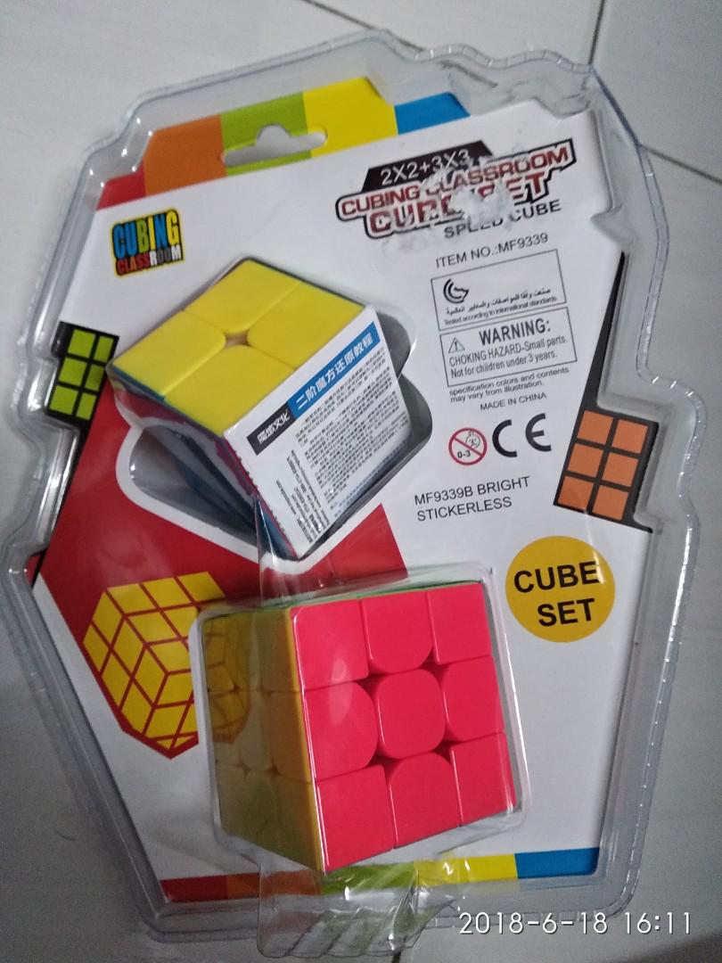 Rubiks cube moyu mofangjiaoshi 2x2 and 3x3 bundle, Hobbies & Toys, Toys ...