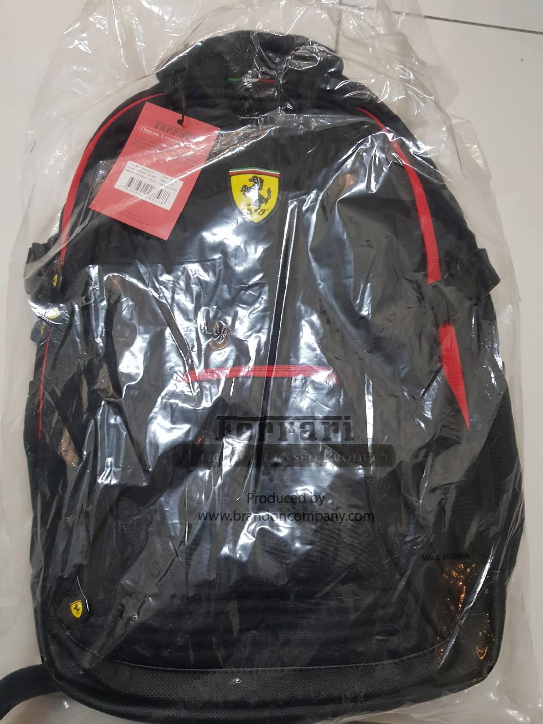 Scuderia Ferrari official licensed product laptop backpack new unused ...