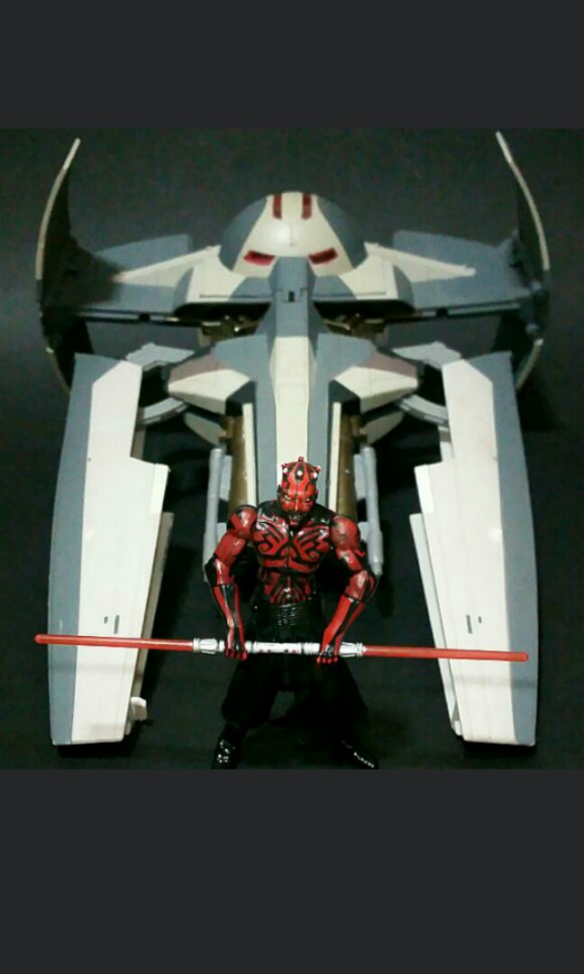 Star Wars Darth Maul & Sith Infiltrator Starfighter, Hobbies & Toys ...