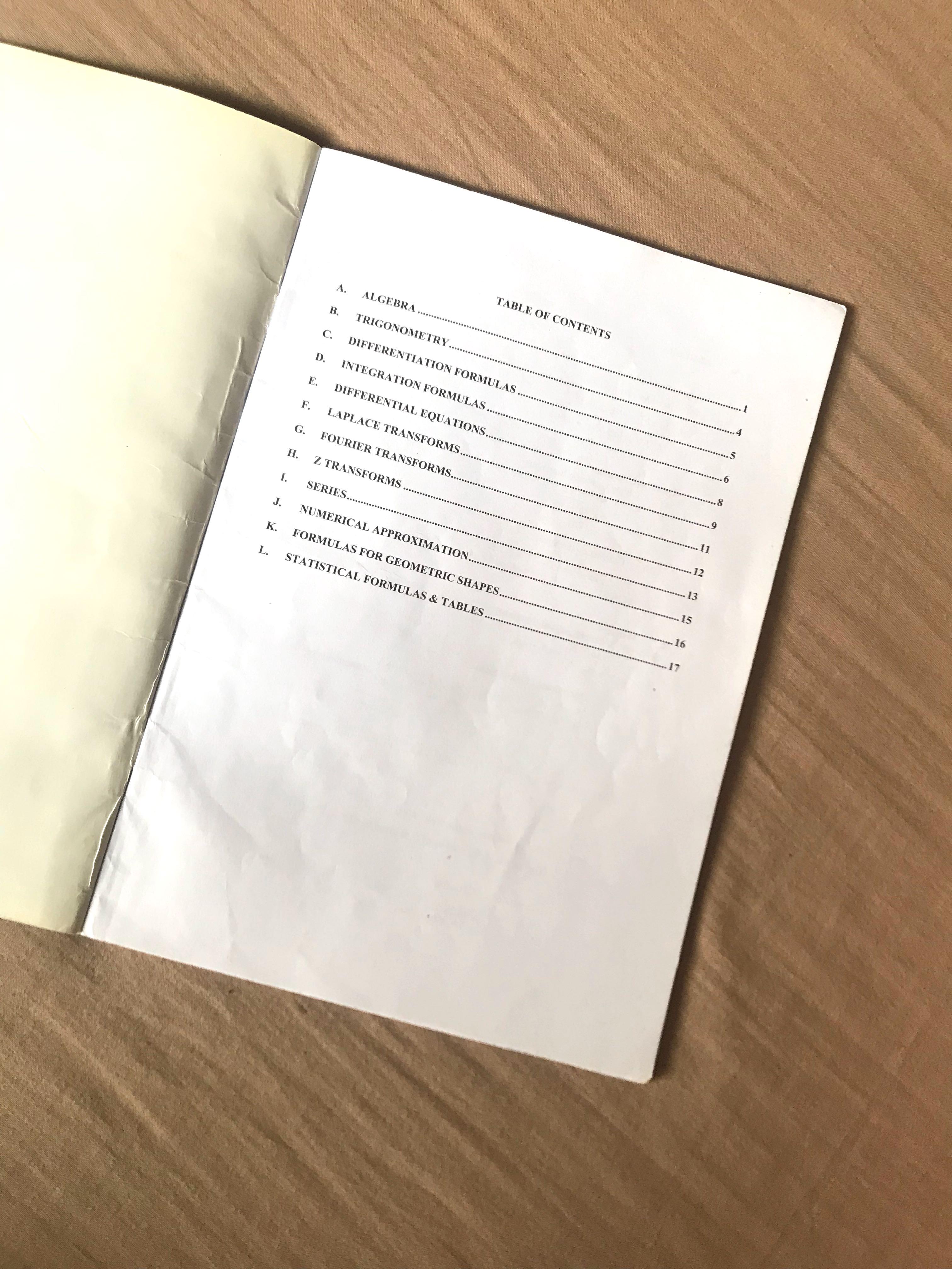 Temasek Polytechnic Mathematical Table (School of Engineering), Hobbies ...