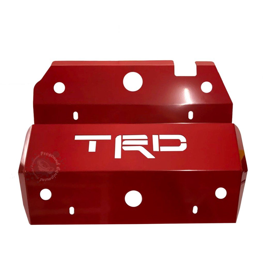 TOYOTA HILUX VIGO (TGF-017) STONE GUARD RED WITH TRD WORD, Auto ...
