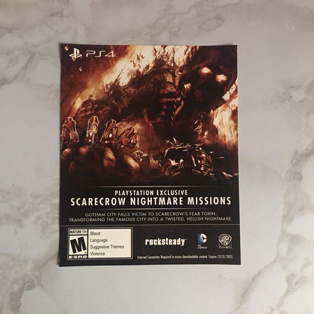 Batman Arkham Knight scarecrow nightmare Missions (DLC), Video Gaming ...