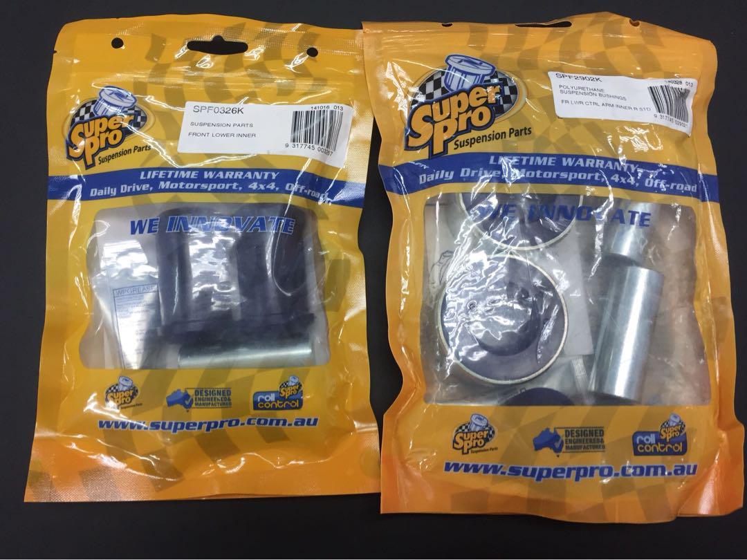 Brand New SuperPro polyurethane bushings for Myvi (SPF2902K & SPF0326K ...