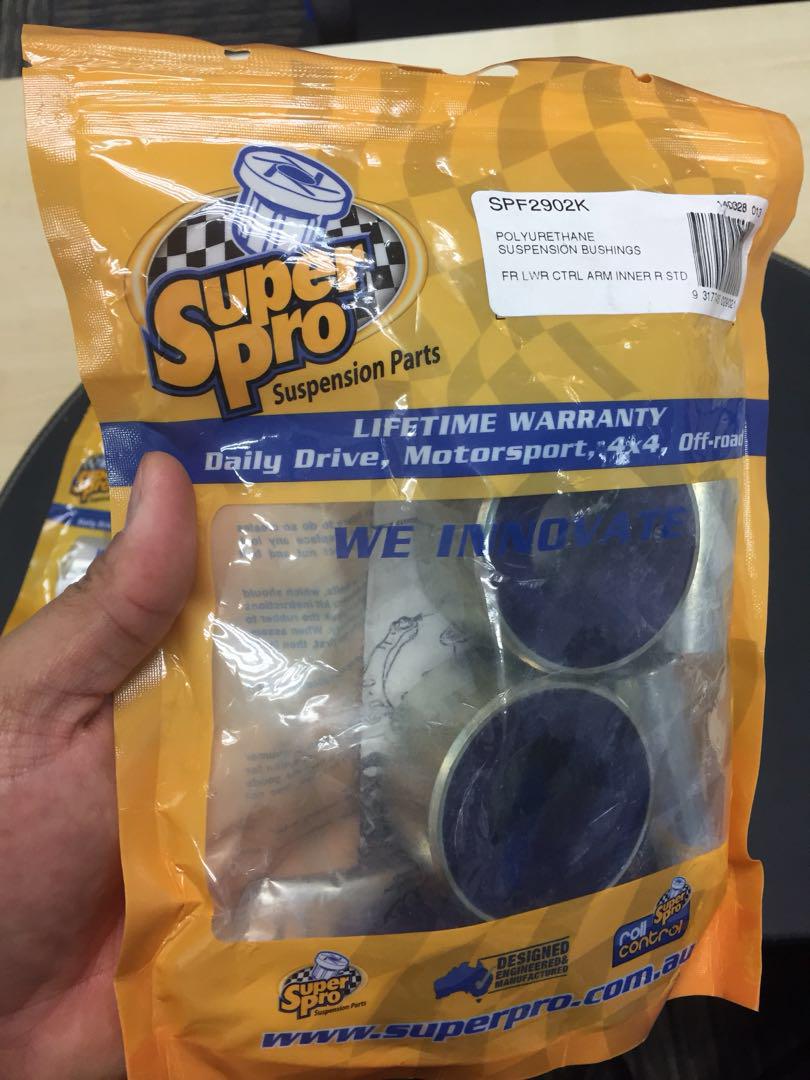 Brand New SuperPro polyurethane bushings for Myvi (SPF2902K & SPF0326K ...