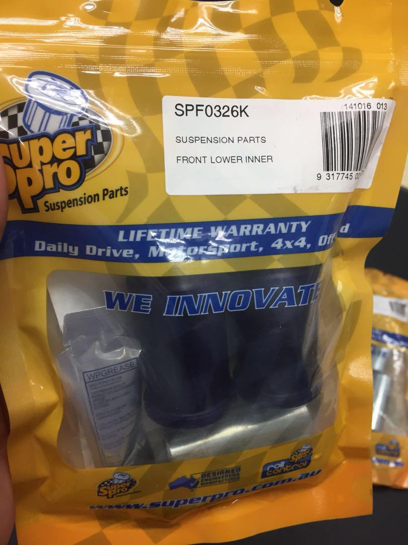 Brand New SuperPro polyurethane bushings for Myvi (SPF2902K & SPF0326K ...
