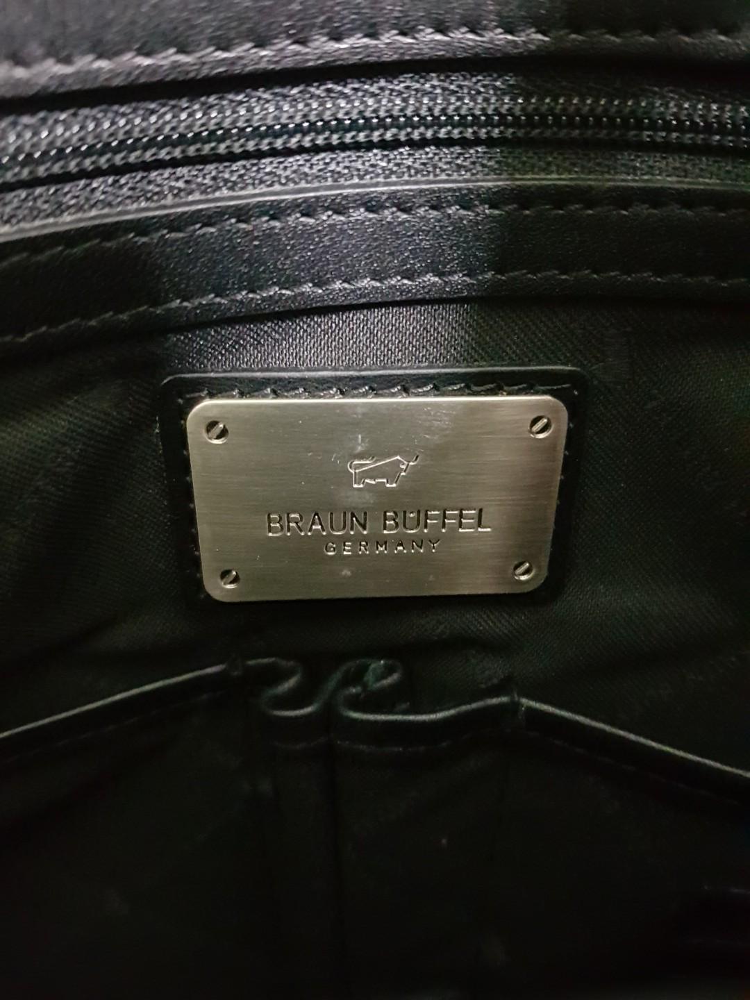 Braun buffel Laptop Bag, Men's Fashion, Bags, Sling Bags on Carousell