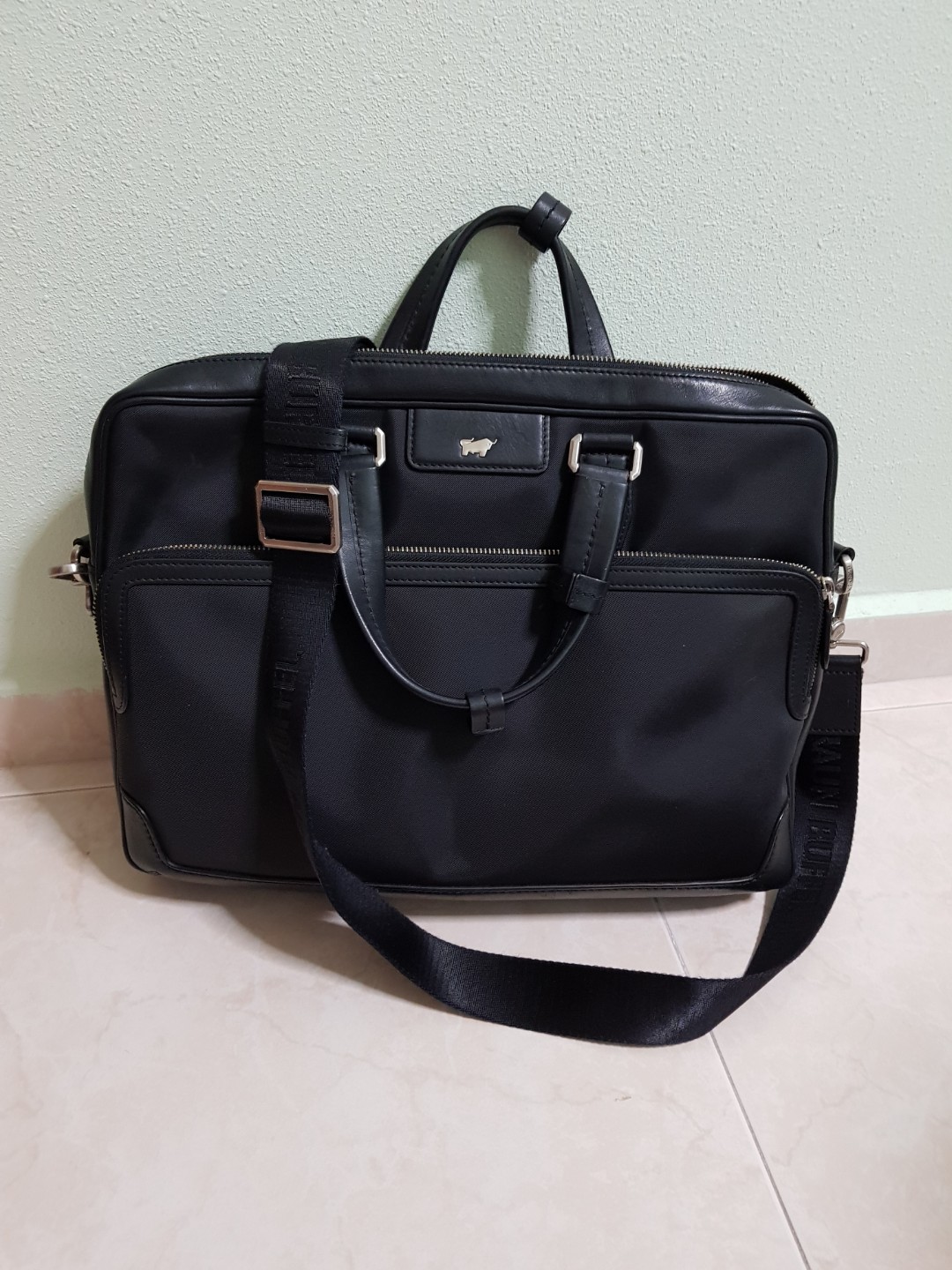 Braun buffel Laptop Bag, Men's Fashion, Bags, Sling Bags on Carousell