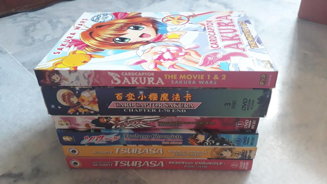 Tsubasa chronicles Anime DVD set, Hobbies & Toys, Music & Media, CDs ...