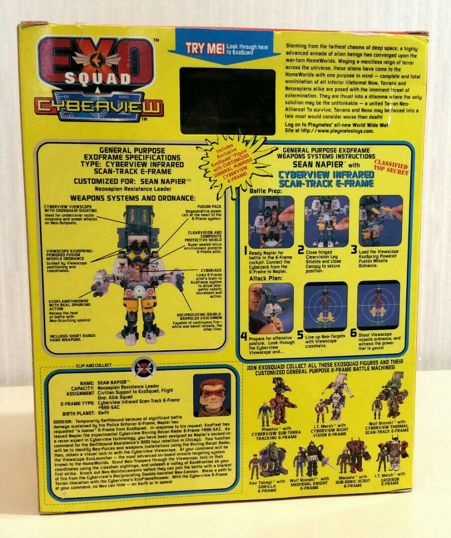 EXO SQUAD CYBER VIEW ACTION FIGURES, Hobbies & Toys, Toys & Games on ...