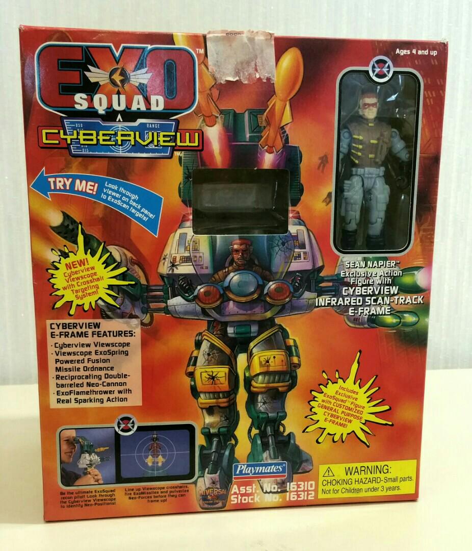EXO SQUAD CYBER VIEW ACTION FIGURES, Hobbies & Toys, Toys & Games on ...