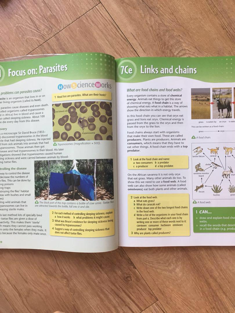Exploring Science 7 How science works textbook, 興趣及遊戲, 書本 & 文具, 書本及雜誌 ...