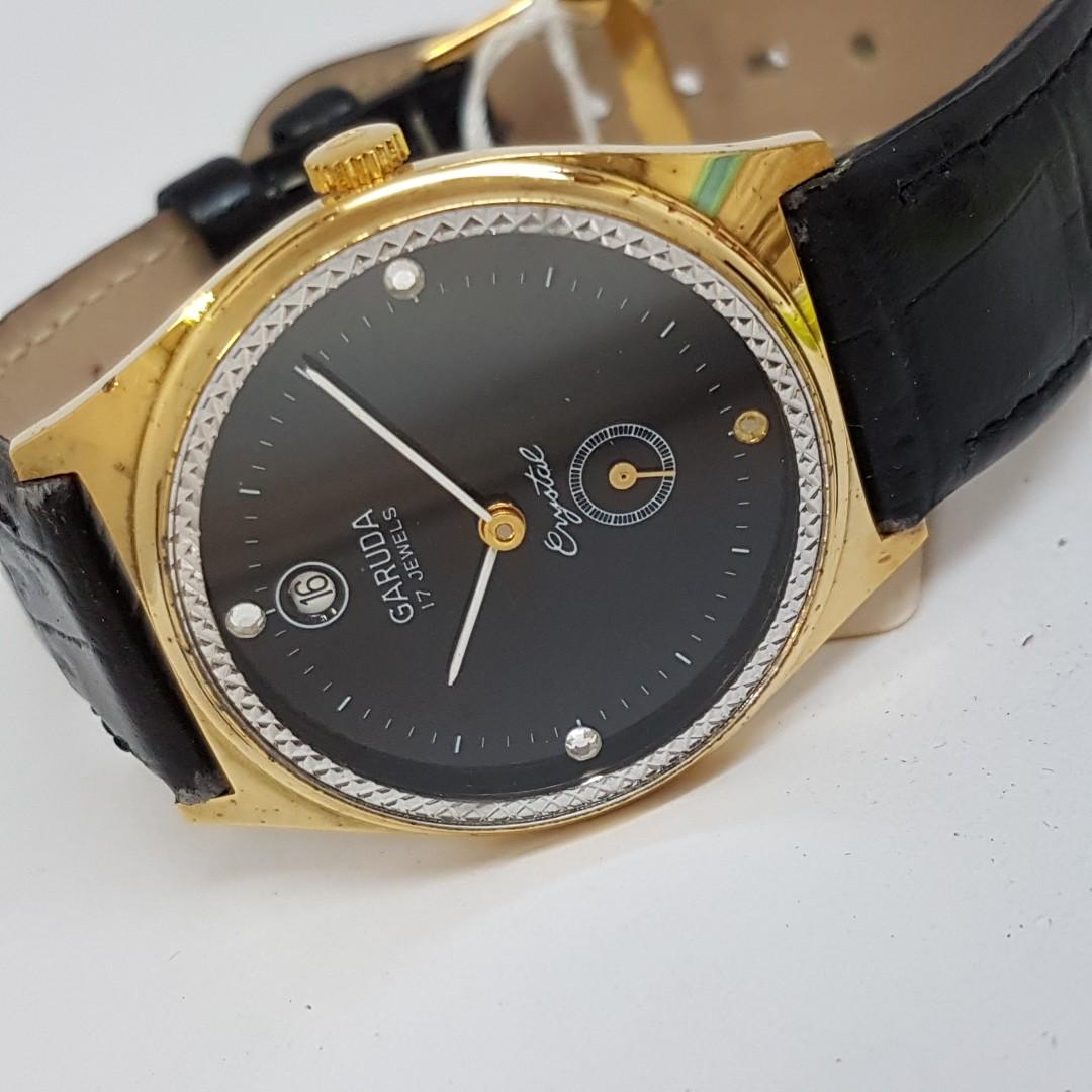 Garuda 17 Jewels Crystal Vintage Watch, Luxury, Watches on Carousell