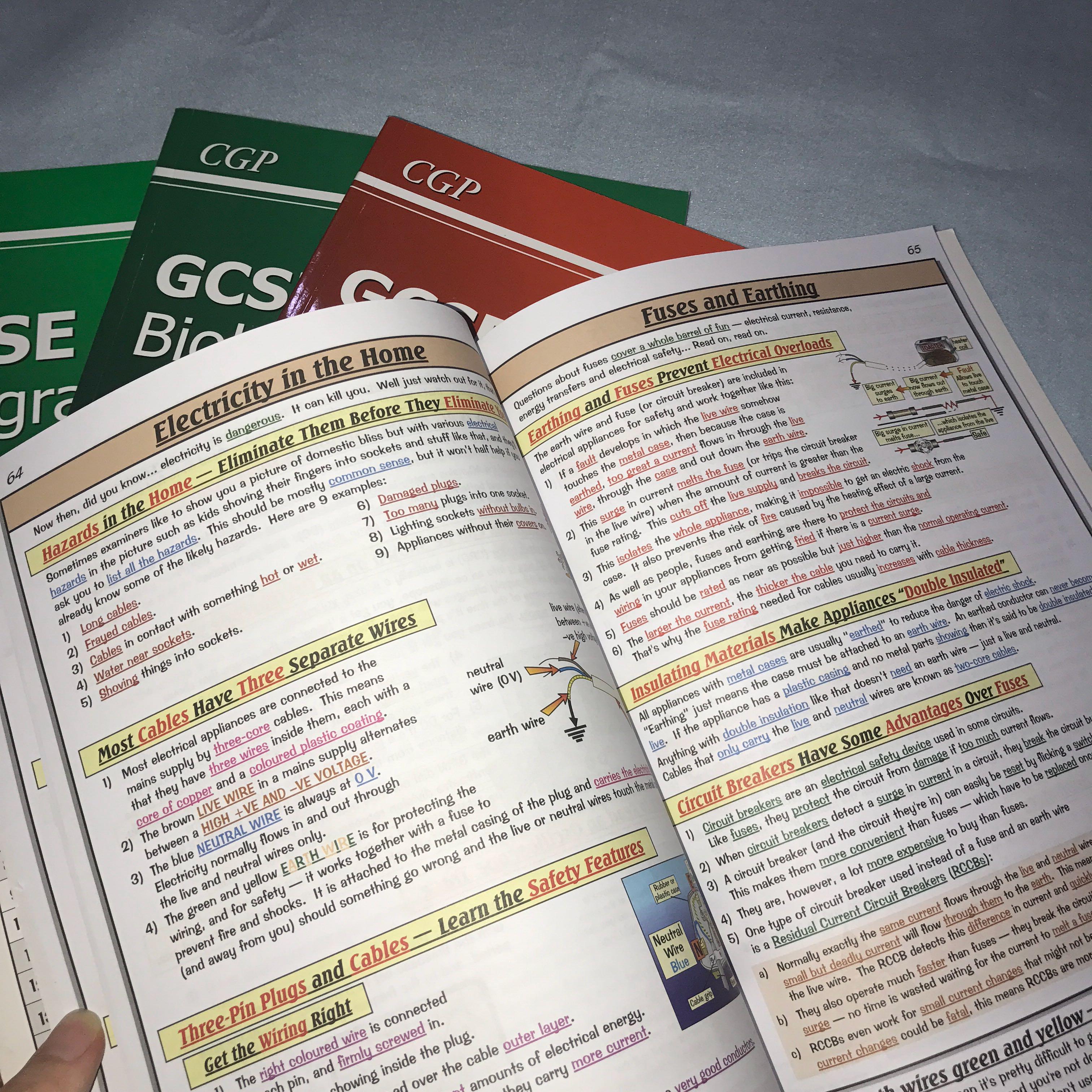 GCSE CGP Geography Physics Chemistry Biology The Revision Guide IGCSE ...