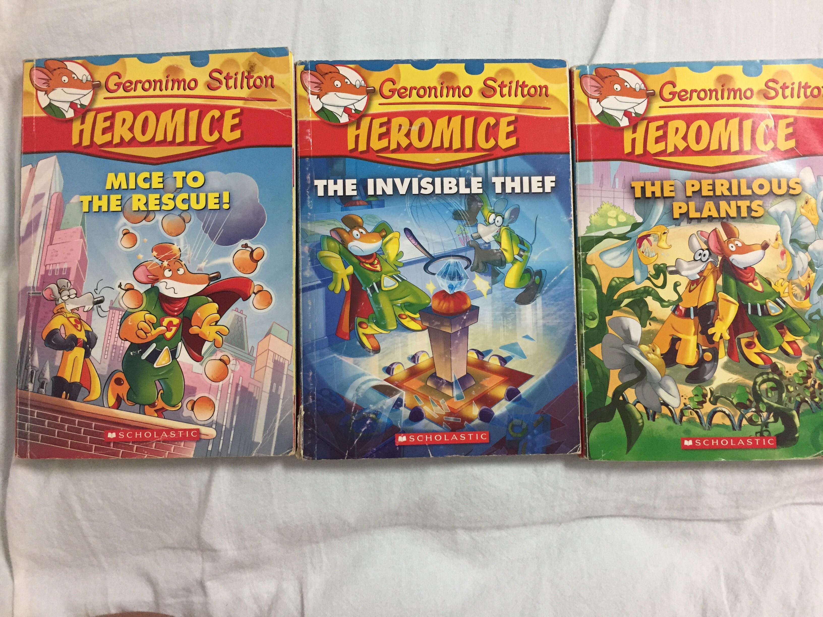 Geronimo Stilton Heromice Books, Hobbies & Toys, Books & Magazines ...