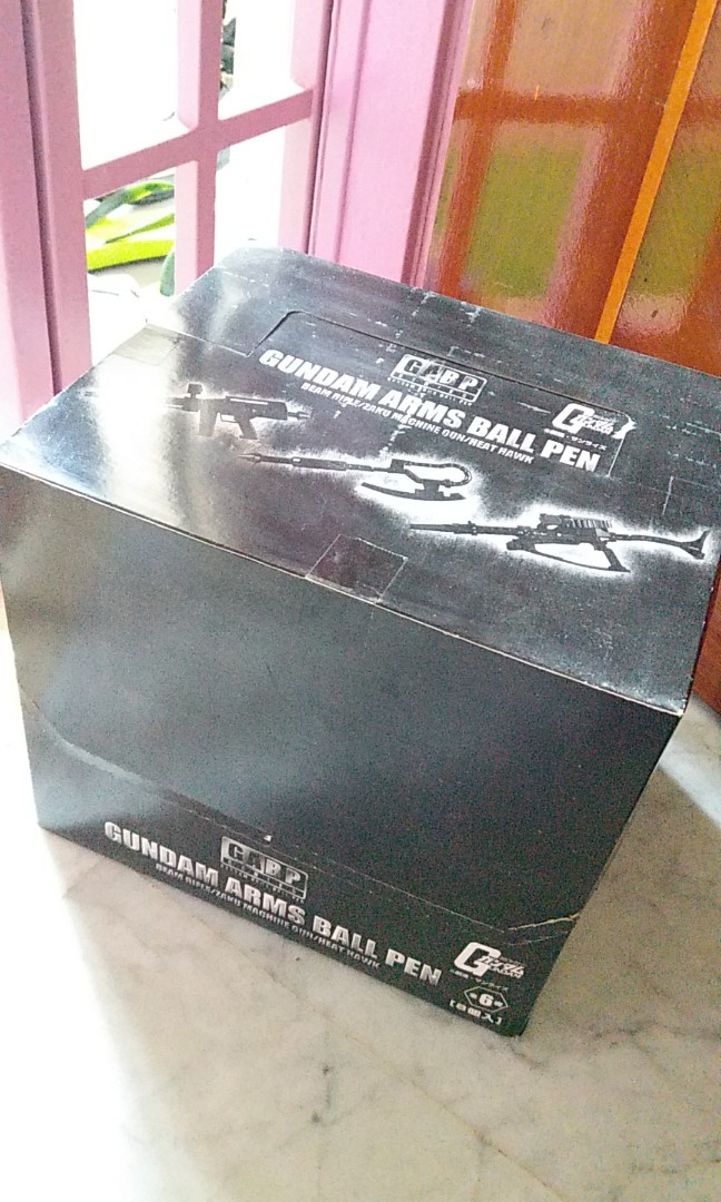 GUNDAM ARMS BALL PEN SERIES: BEAM RIFLE/ ZAKU MACHINE GUN/ HEAT HAWK ...
