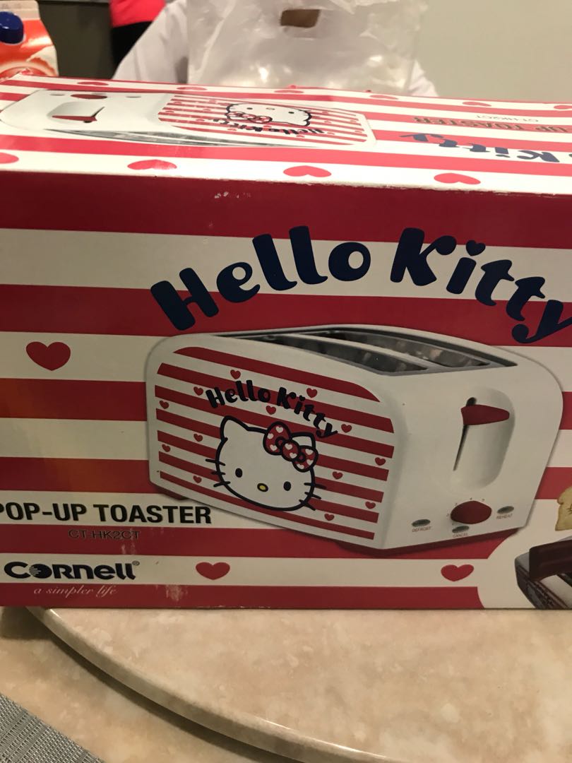 Hello kitty pop-up toaster, TV & Home Appliances, Kitchen Appliances ...