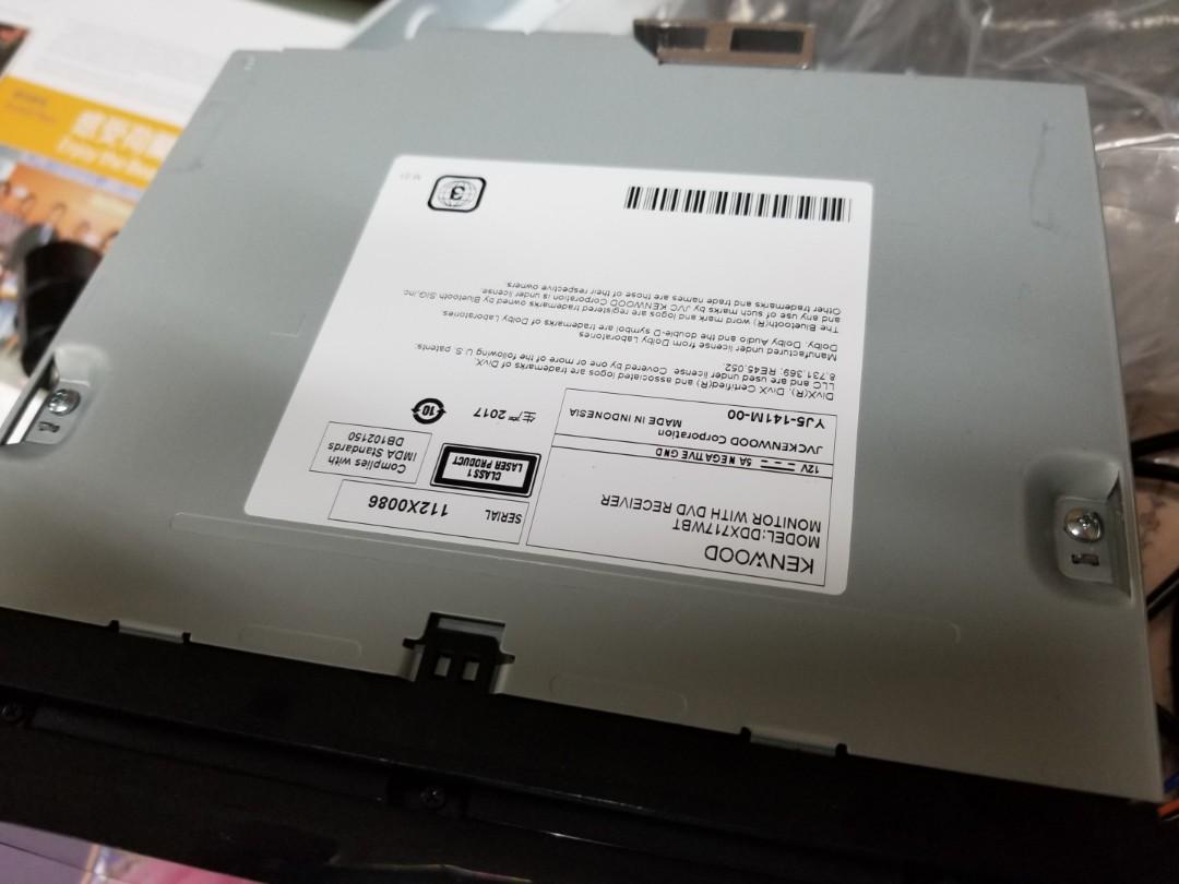 KENWOOD DDX717WBT (Nissan c27 original console), 汽車配件, 電子配件 - Carousell