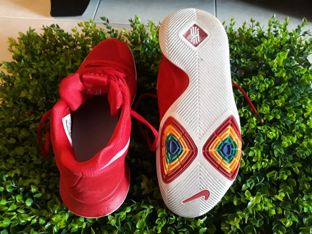 Kyrie Irving 3 University Red (Limited Edition), Men's Fashion ...