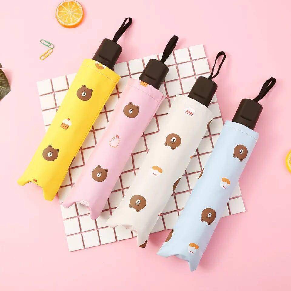 Line Character UV Shield Umbrella on Carousell