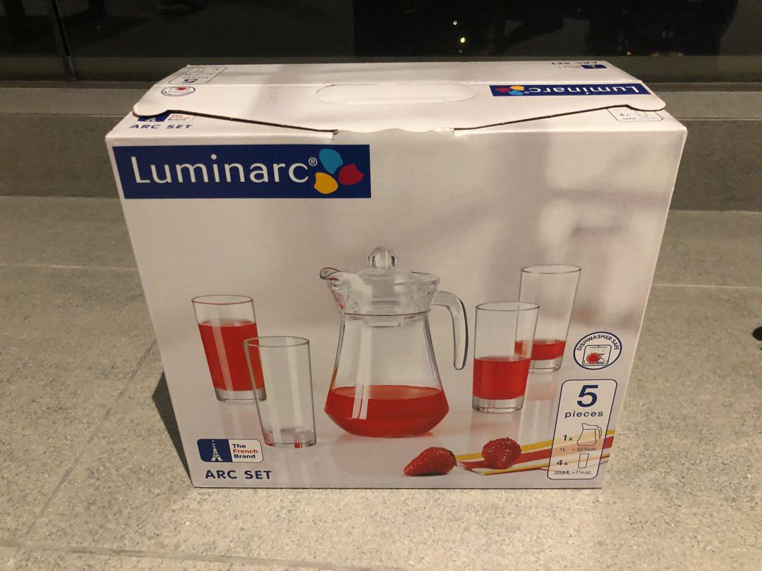Luminarc Arc Set - 5pcs, Furniture & Home Living, Kitchenware ...