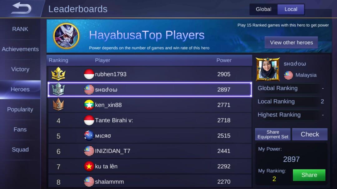 Mobile Legends ID Mythic Rank, Video Gaming, Video Games, Xbox on Carousell